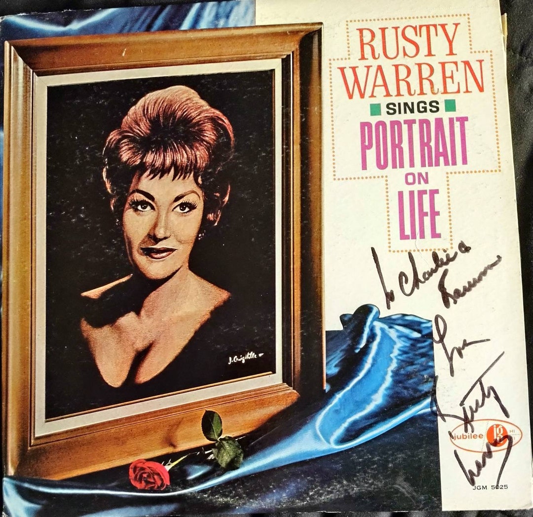 Rusty Warren Sings Portrait on Life 1964 on Jubilee JGM 5025 ...