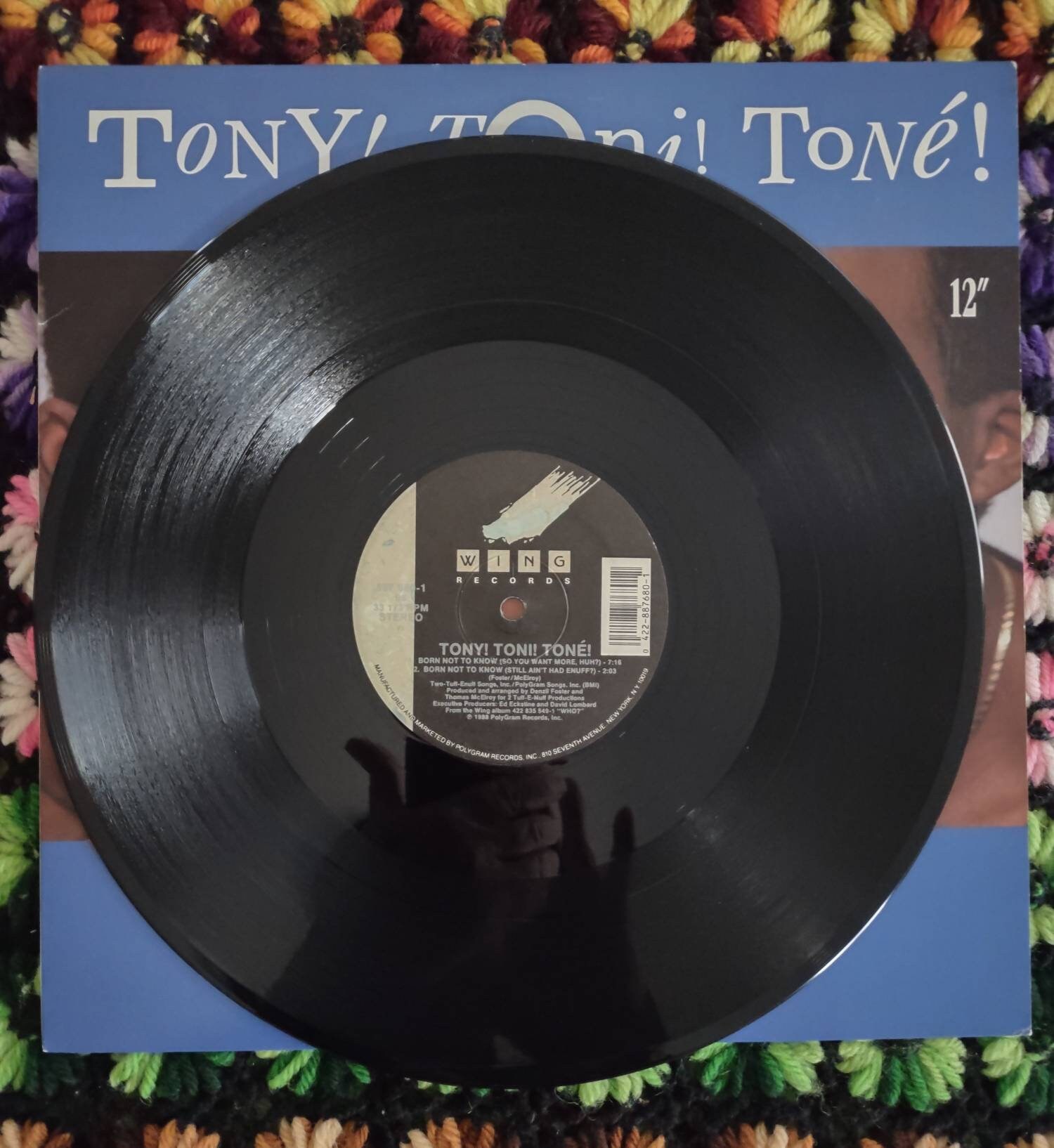 Tony! Toni! Tone! - Born Not to Know 1988 on Wing 887 680-1 - Etsy