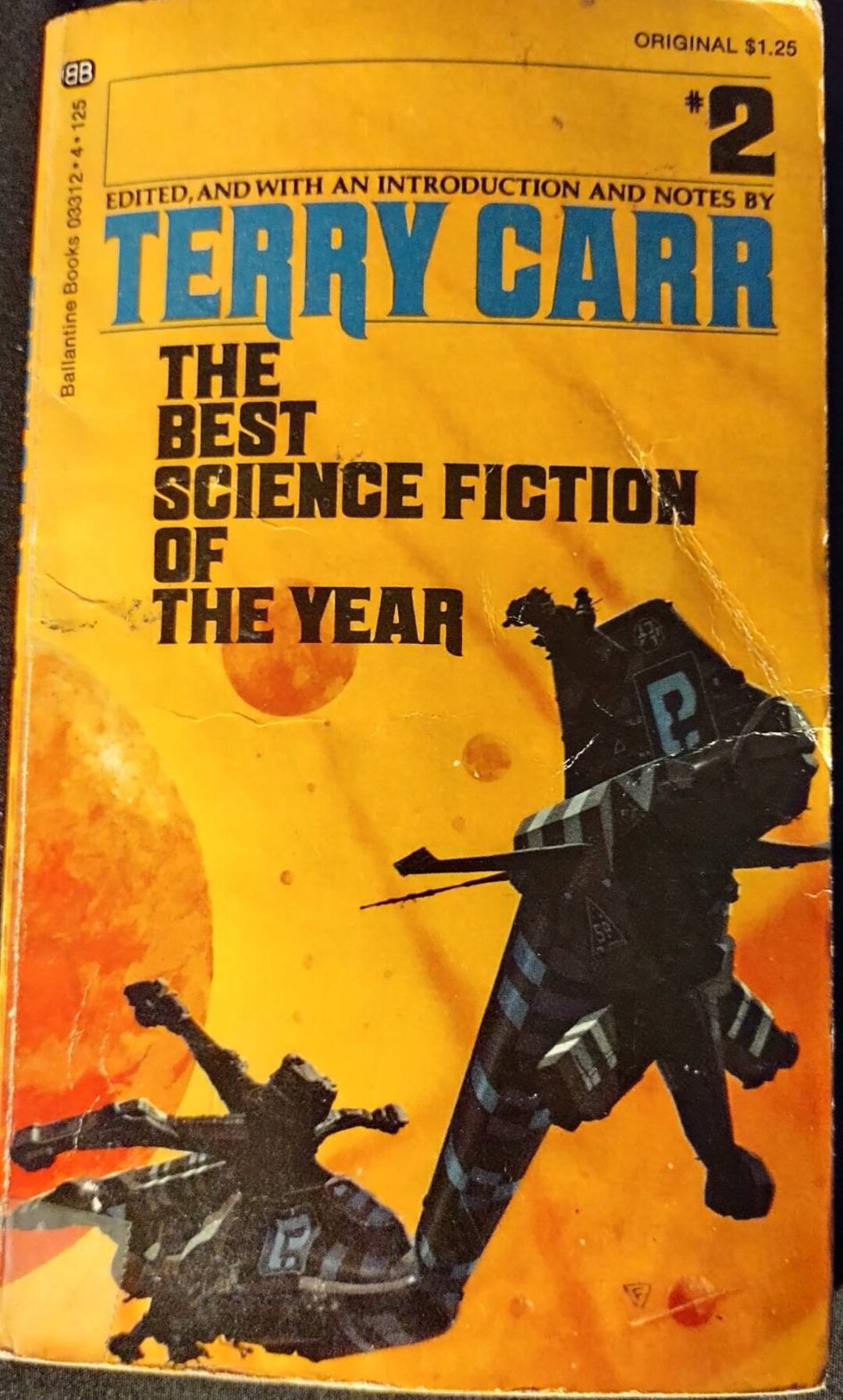 6 Vintage Science Fiction Anthology Best of Books Edited by Terry Carr ...