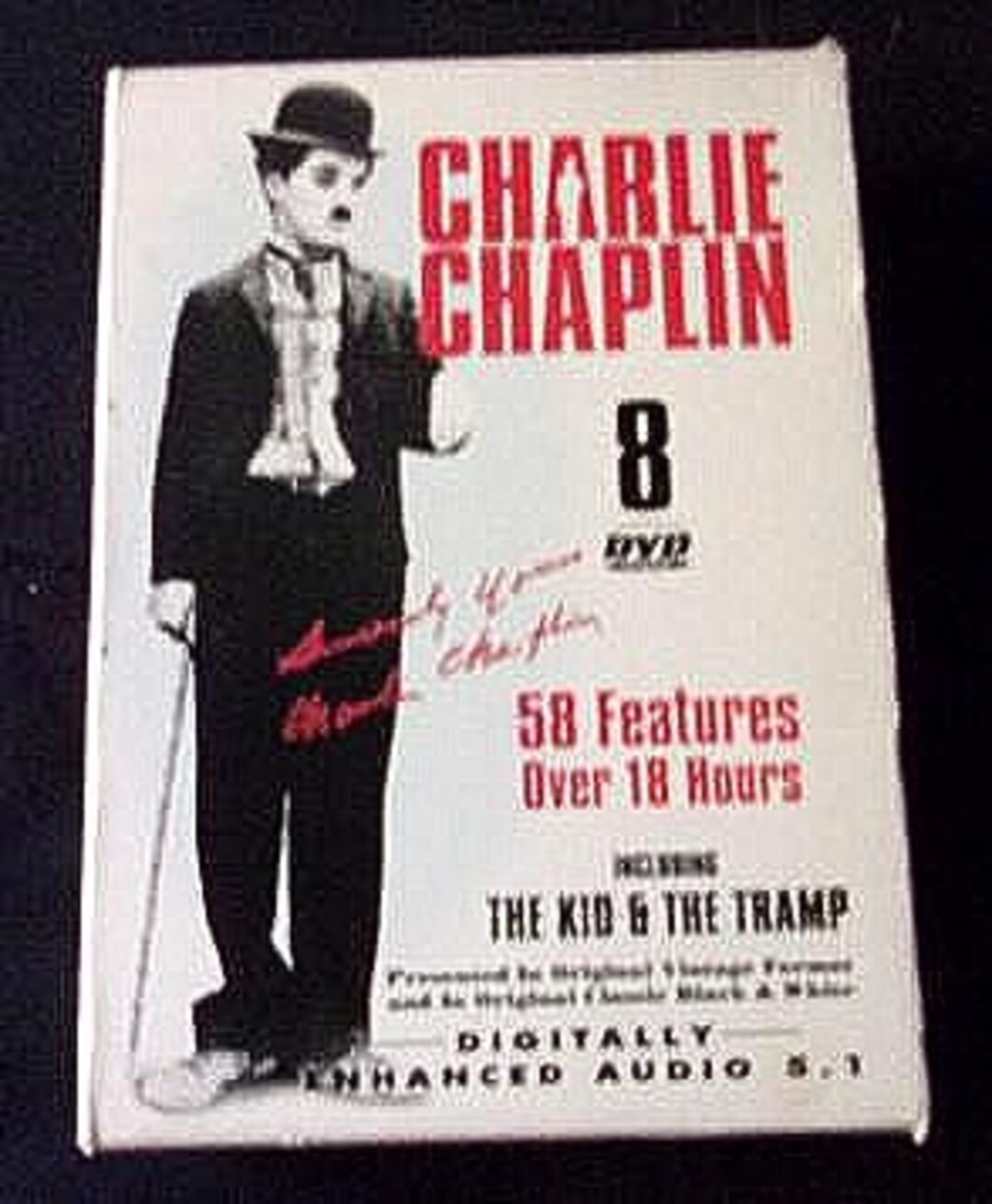 Charlie Chaplin 8 DVD Box Set Released 2004 on Platinum Disc Corp in ...