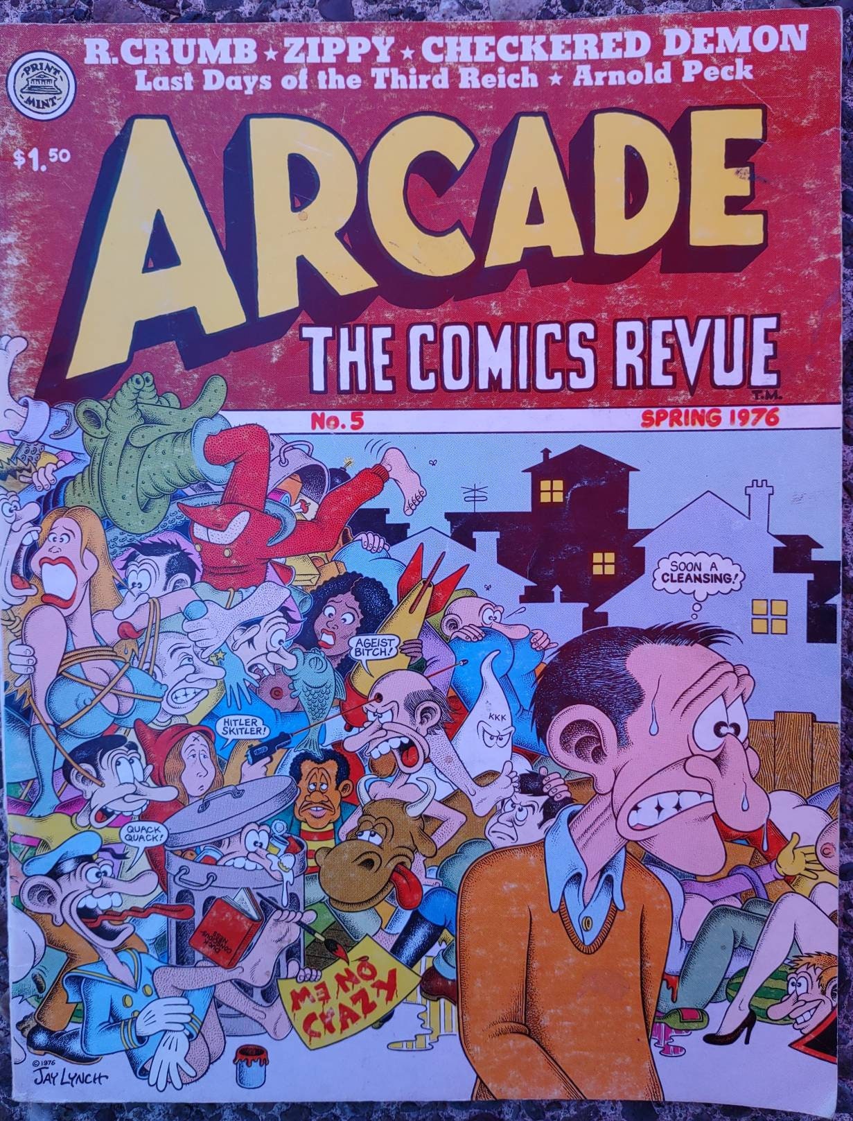 Vintage Arcade Comics No. 5 Spring 1976 - Etsy