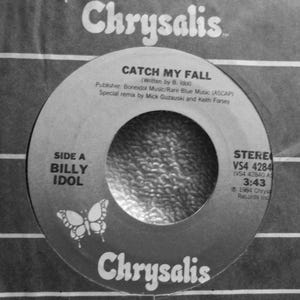 Billy Idol - Catch My Fall 45rpm 1984 on Chrysalis V54-42840. A Side ...