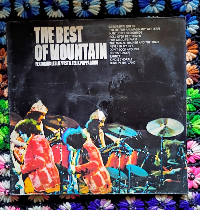 The Best of Mountain 1973 Island LP, Gatefold Cover - Etsy