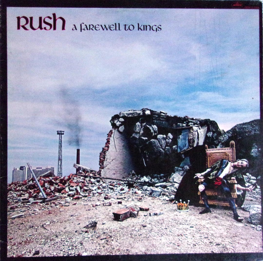 Rush - A Farewell to Kings 1977 on Mercury SRM -1-1184 - Etsy