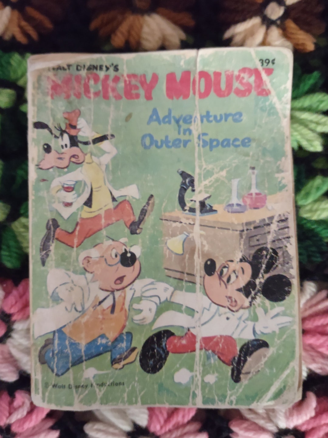 Walt Disney's Mickey Mouse Adventure in Outer Space Copyright 1968 by ...
