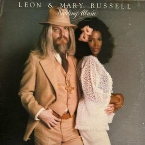 Leon & Mary Russell Wedding Album 1976 on Paradise PA 2846 - Etsy