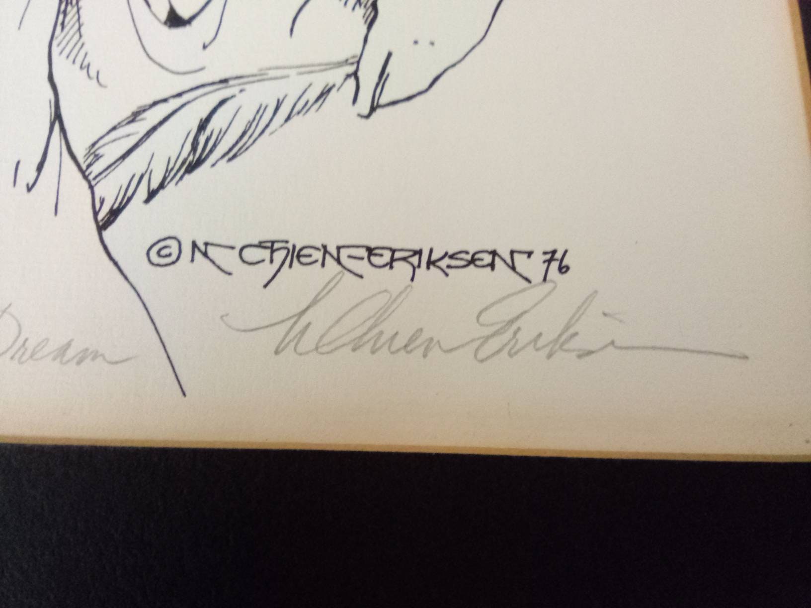 Nancy Chien-eriksen Signed and Numbered Artists Proof Lithograph Titled ...