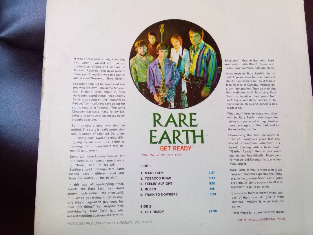 Rare Earth - Get Ready 1969 on Motown Records RS 507 Stereo - Etsy