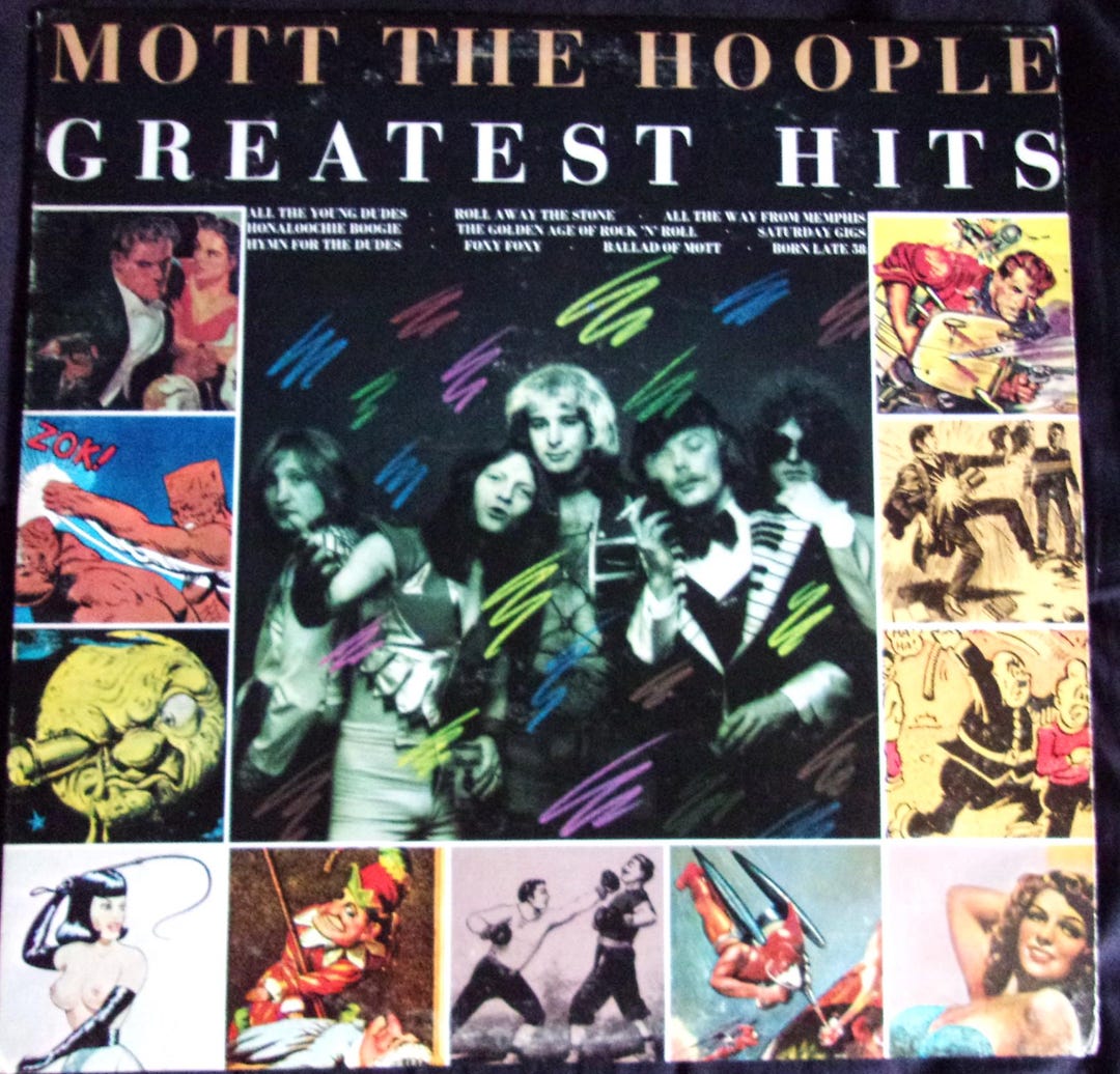 Mott the Hoople - Greatest Hits 1976 Compilation 1972-1975 on CBS ...