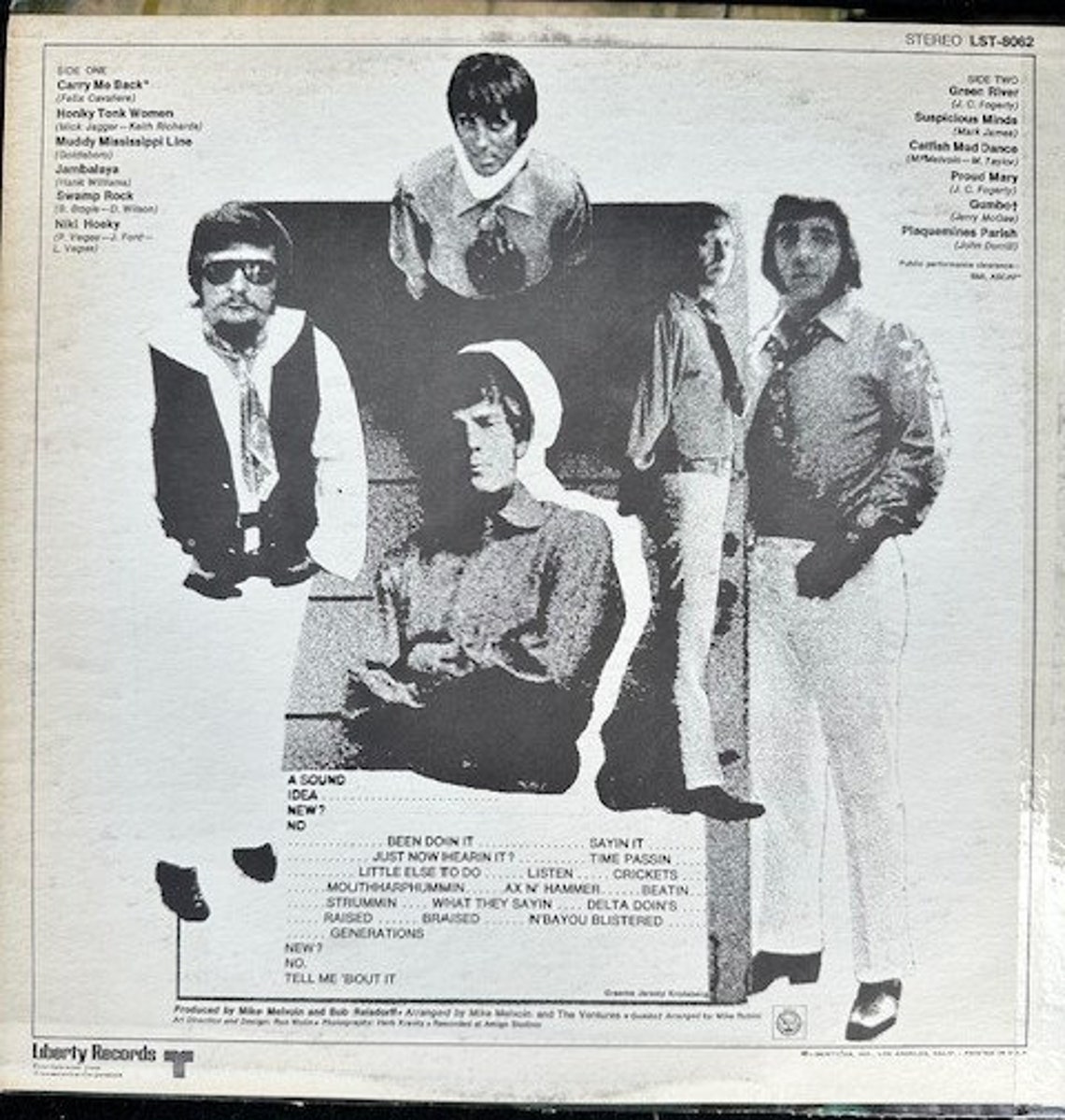 The Ventures - Swamp Rock 1969 on Liberty LST 8062 - Etsy