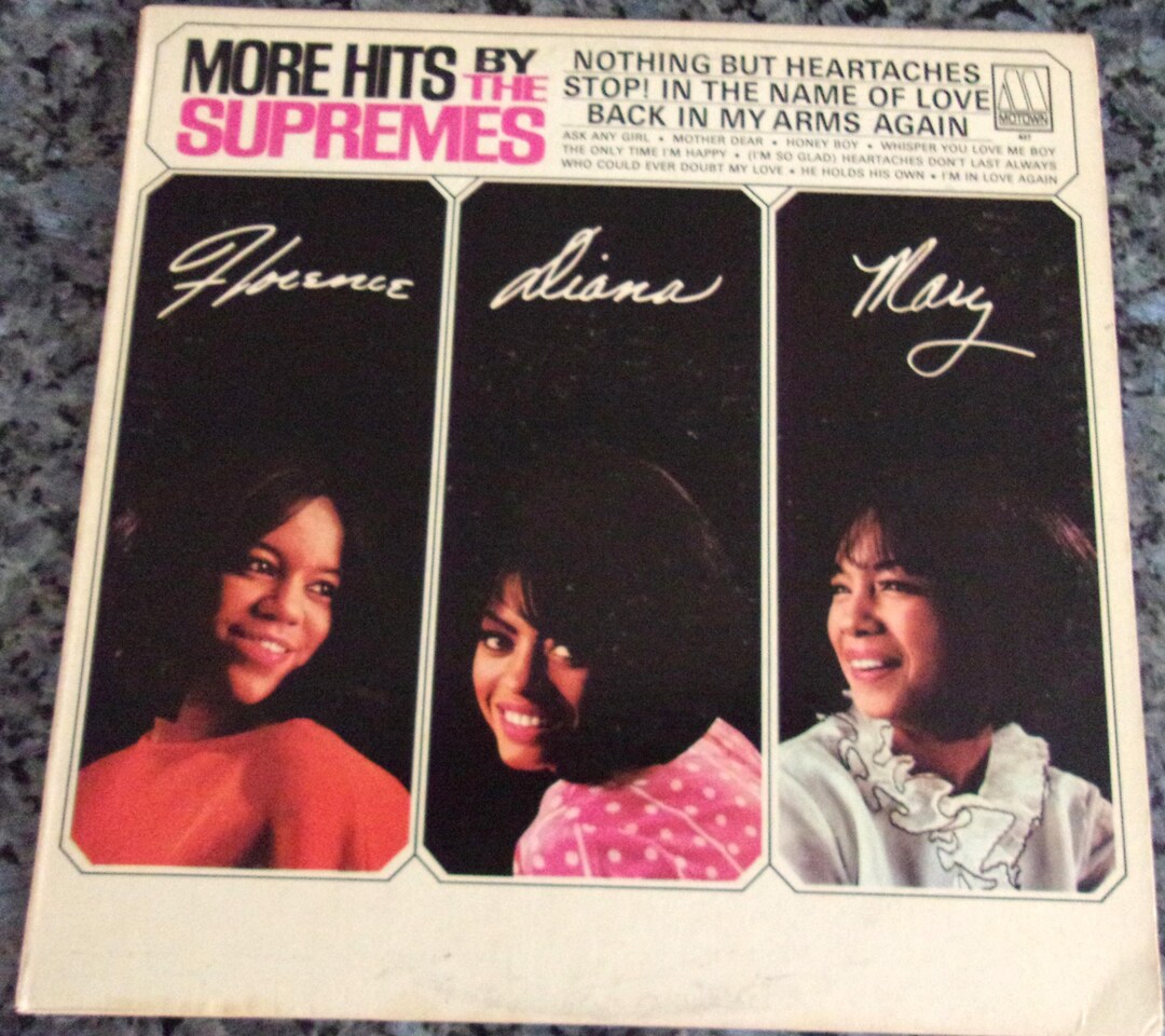 More Hits by the Supremes 1965 on Motown 627 - Etsy