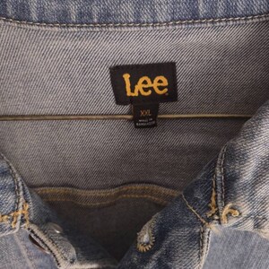 Vintage Look Lee Denim Jacket With Hand Painted Back Panel - Etsy