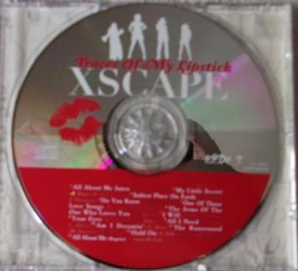X Scape - Traces of My Lipstick 1998 CD on Sony/so so Def CK 68042 - Etsy