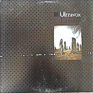 Ultravox - Lament 1984 on Chrysalis FV 41459 - Etsy