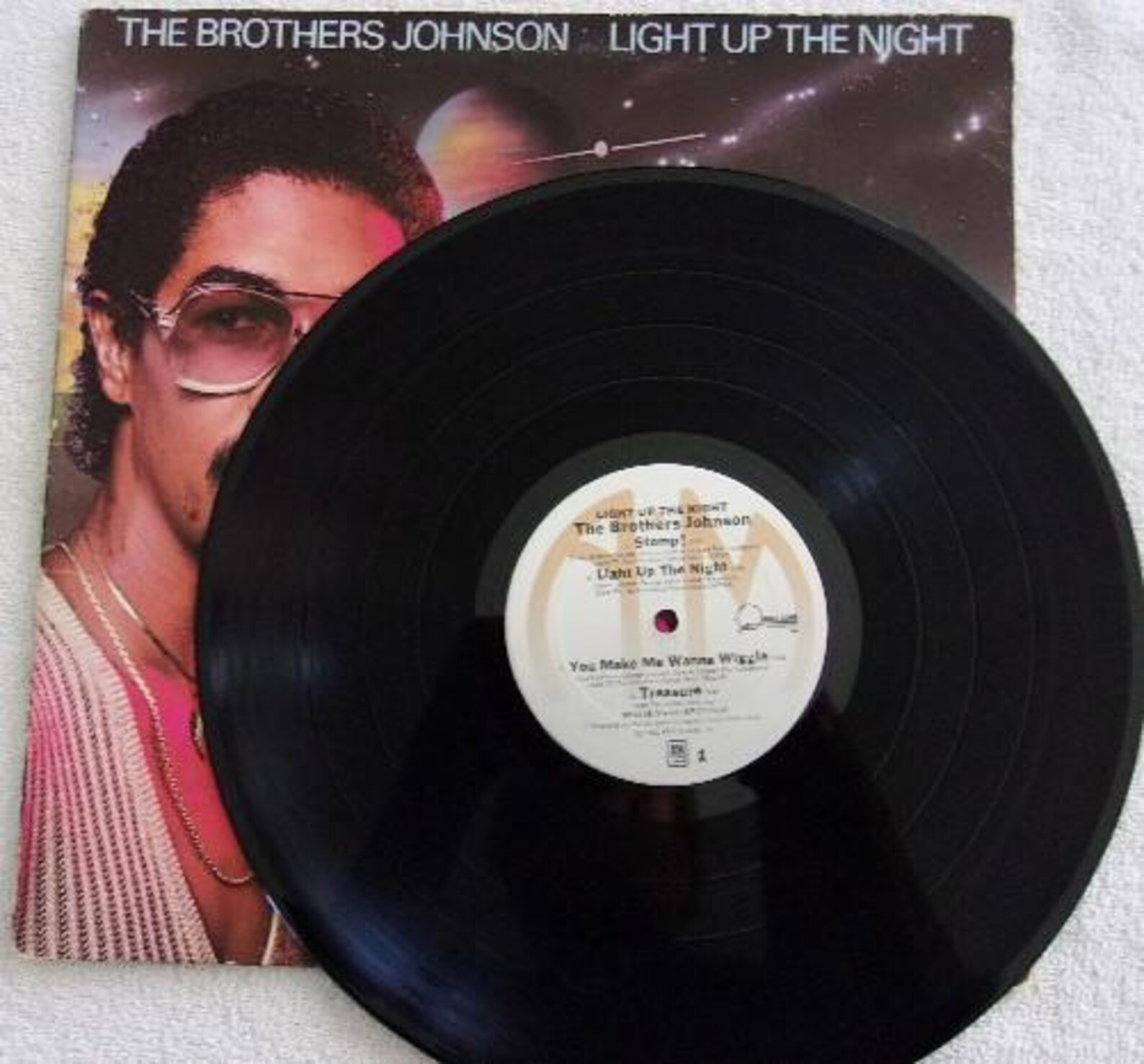 The Brothers Johnson - Light up the Night 1980 on A&M SP 3716 - Etsy