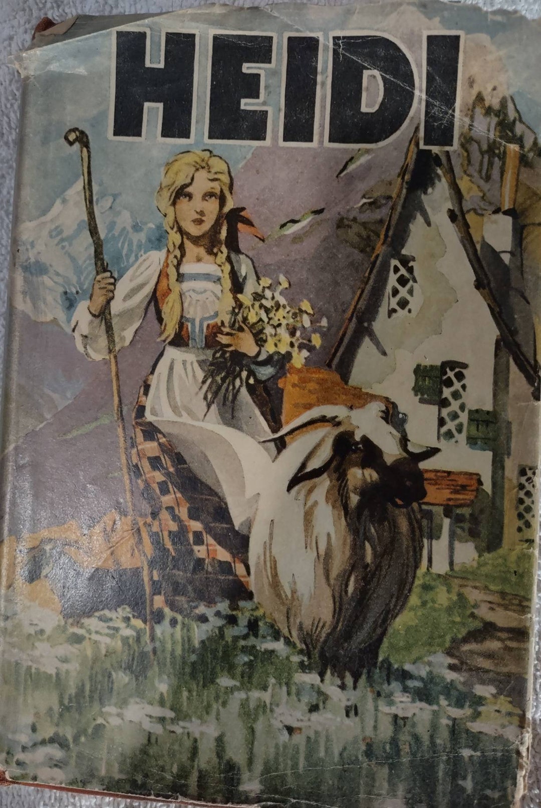 Heidi by Johanna Spyri Vintage Copy From the 1940s by the Goldsmith ...