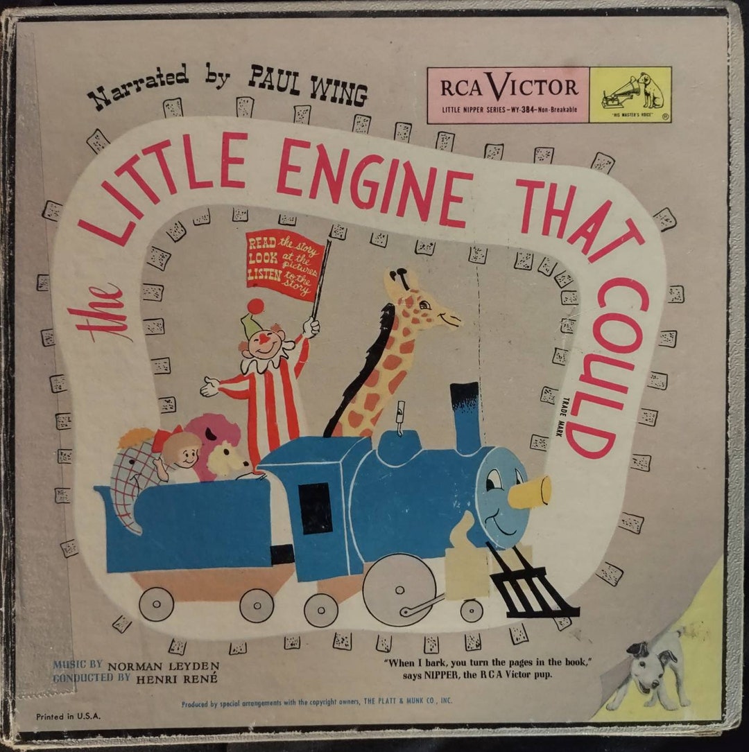 The Little Engine That Could 1949 on RCA W4 384 45rpm - Etsy