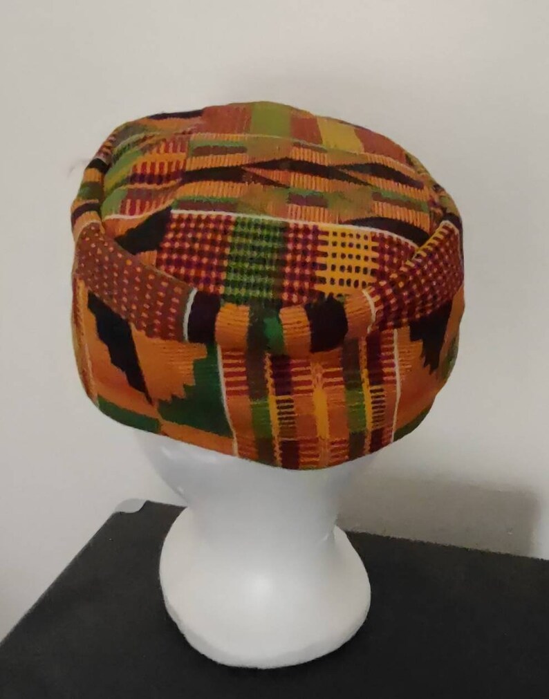 Mens African Kenti Kufi Hat | Etsy