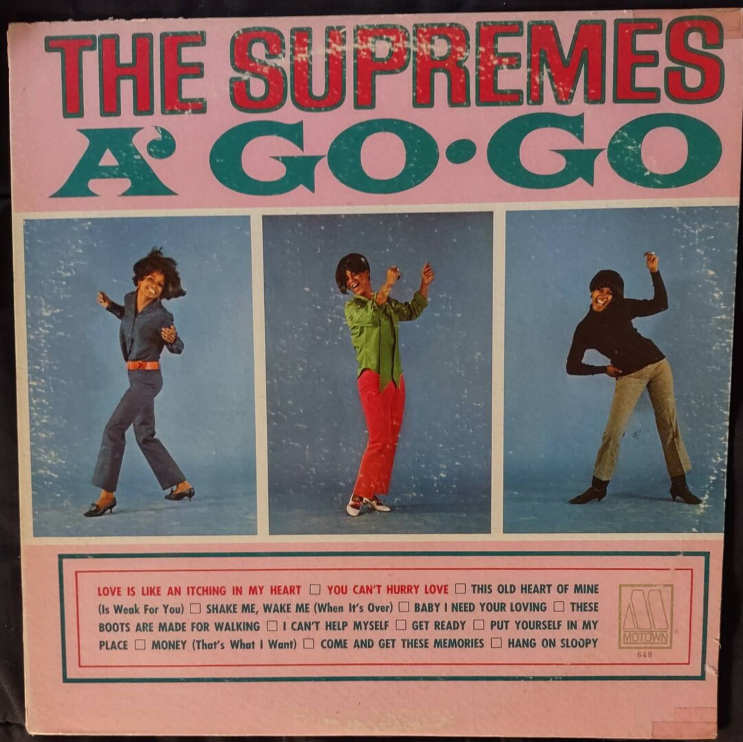 The Supremes A Go Go 1966 On Motown 649 Etsy