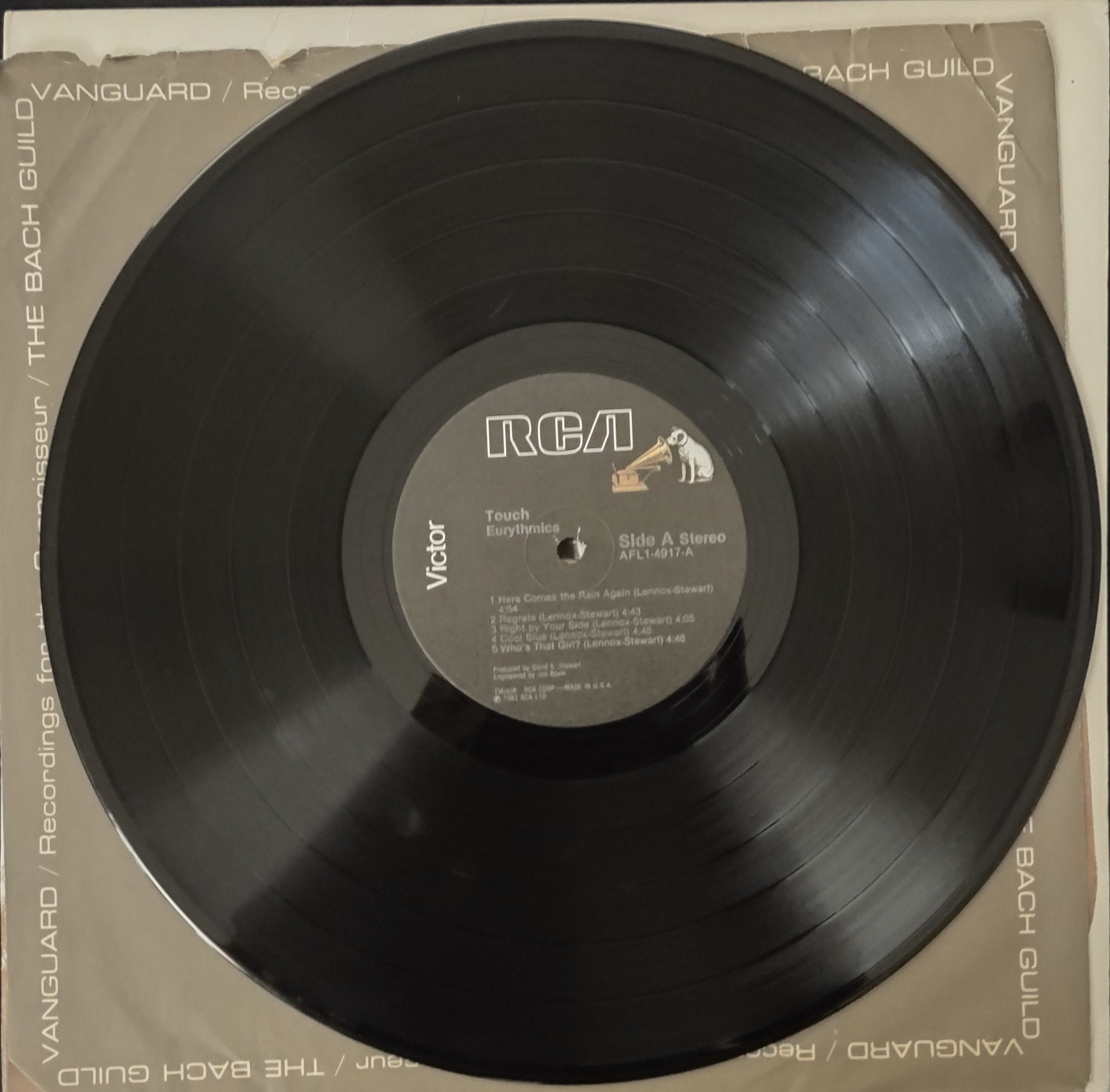 Eurythmics Touch 1983 on RCA AFL1-4917 - Etsy