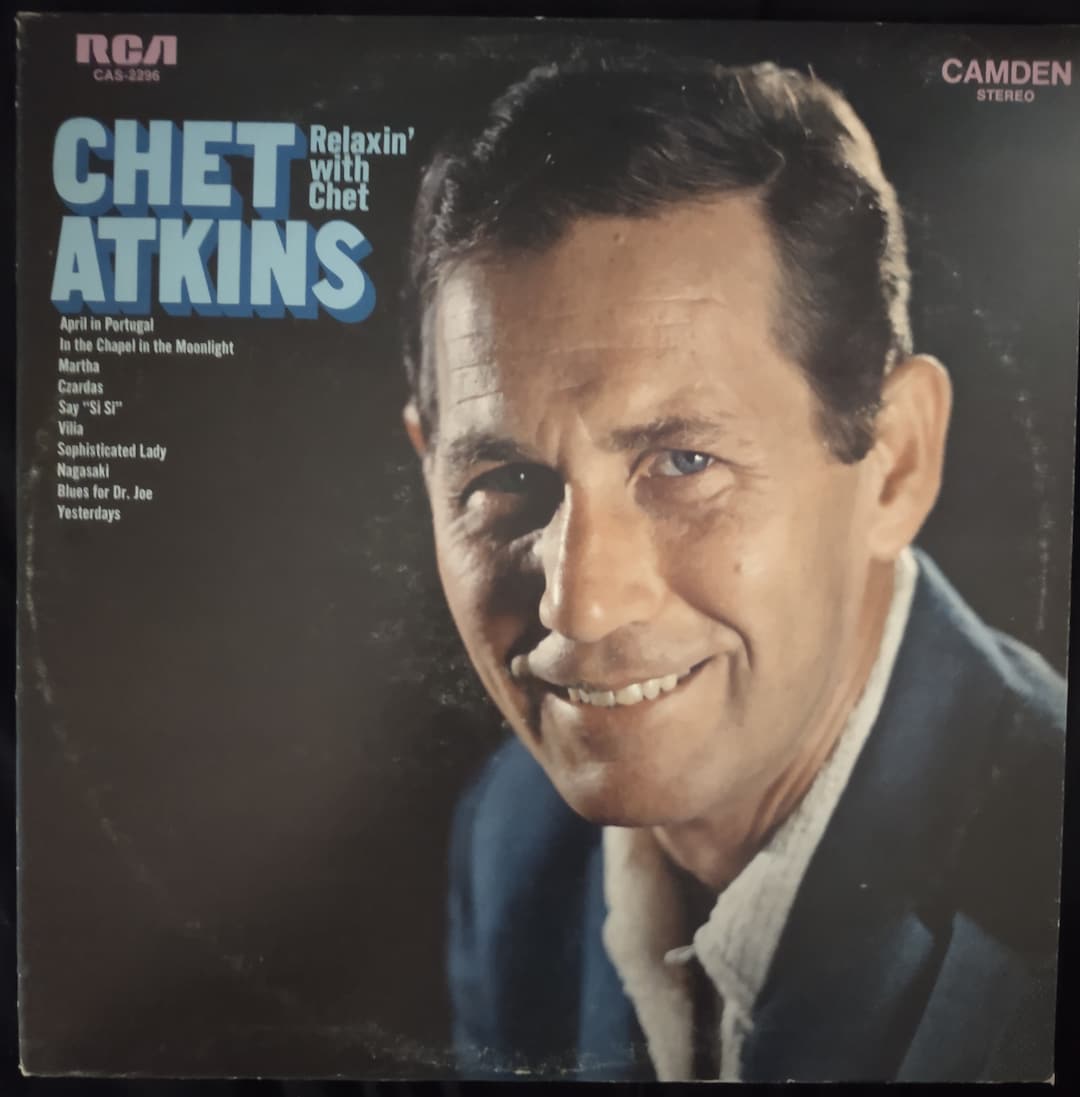 Chet Atkins - Relaxing With Chet 1969 on RCA CAS-2296 - Etsy