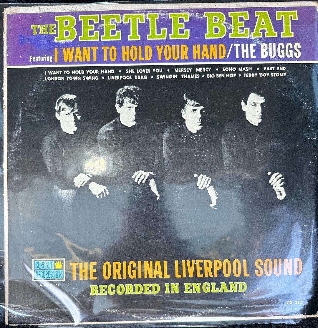 The Buggs - Beetle Beat Vinyl LP - 'I Want to Hold Your Hand' 1964 ...