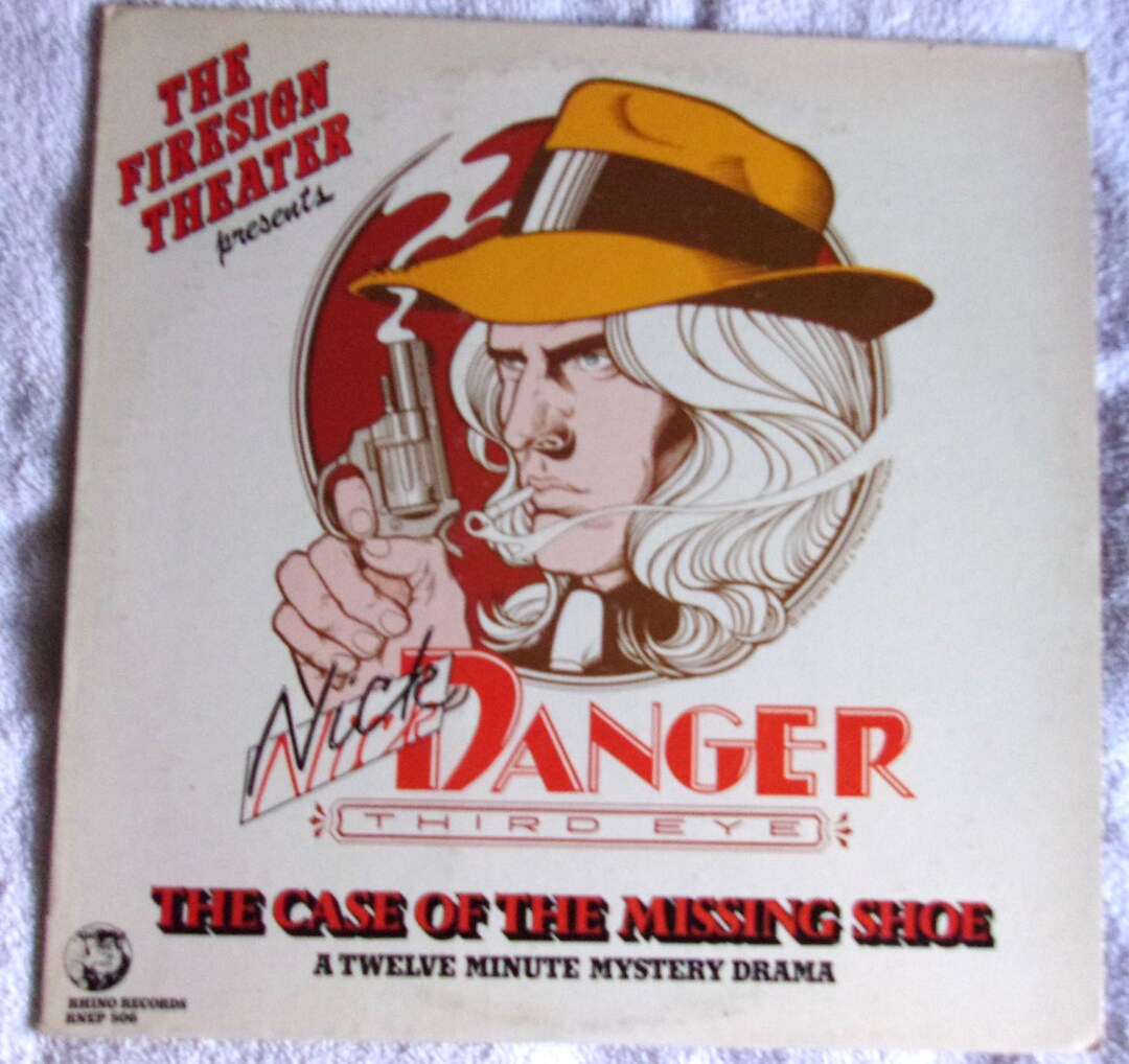 The Firesign Theatre Nick Danger 1979 on Rhino Records RNEP506 - Etsy
