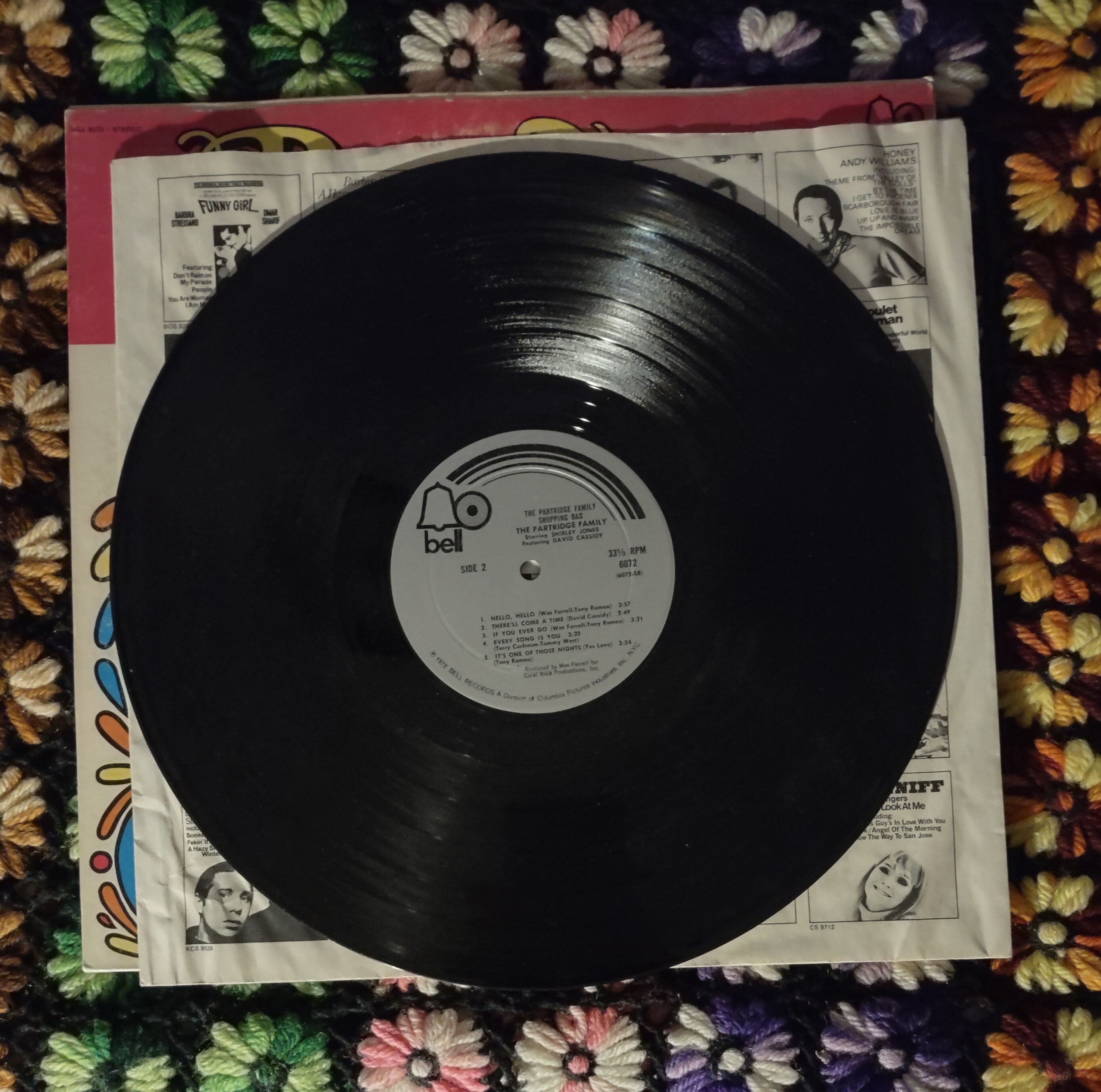 The Partridge Family - Shopping Bag 1972 on Bell 6072 - Etsy