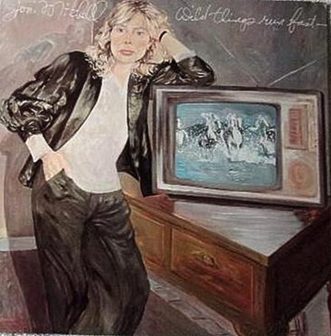 Joni Mitchell - Wild Things Run Fast 1982 on Geffen GHS 2019 - Etsy