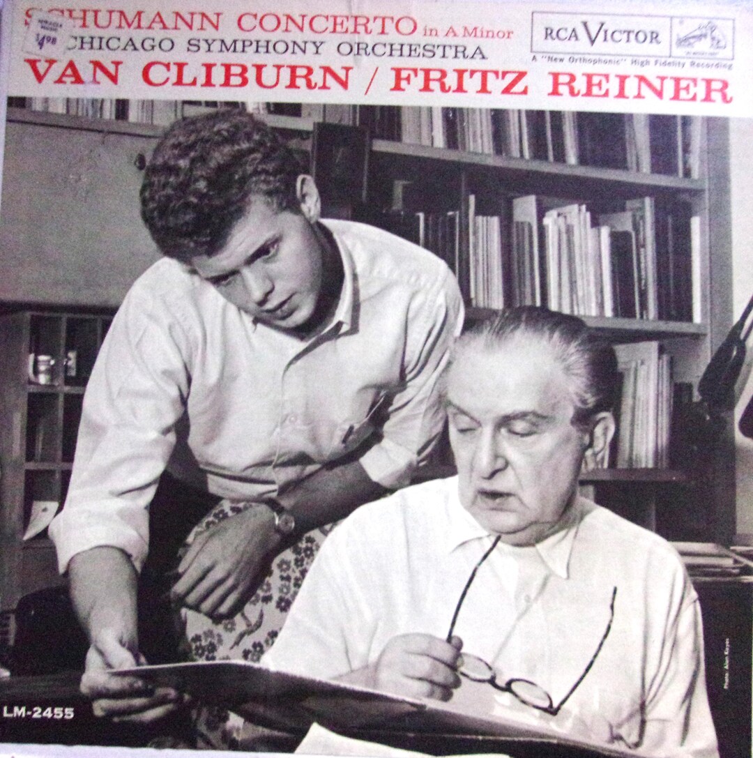 Van Cliburn/reiner – Schumann Concerto, Chicago Symphony, 1960 RCA ...