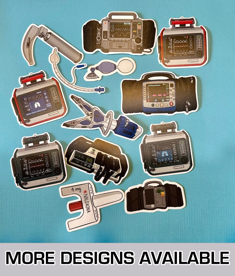 Off Duty Save Yourself Sticker | Water Bottle Stickers | Paramedic ...