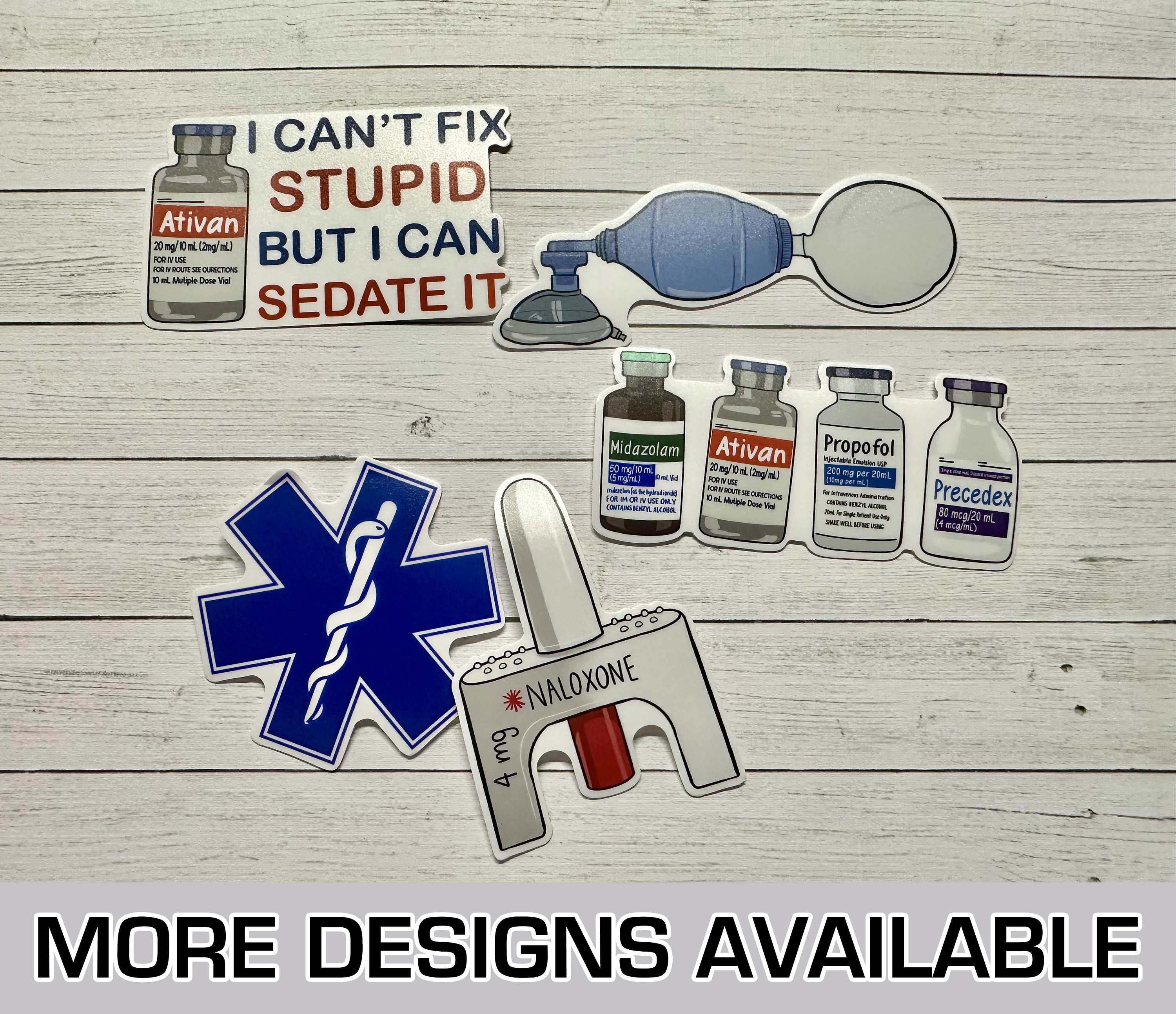 Naloxone | Water Bottle Stickers | Paramedic, First Responder, RT ...