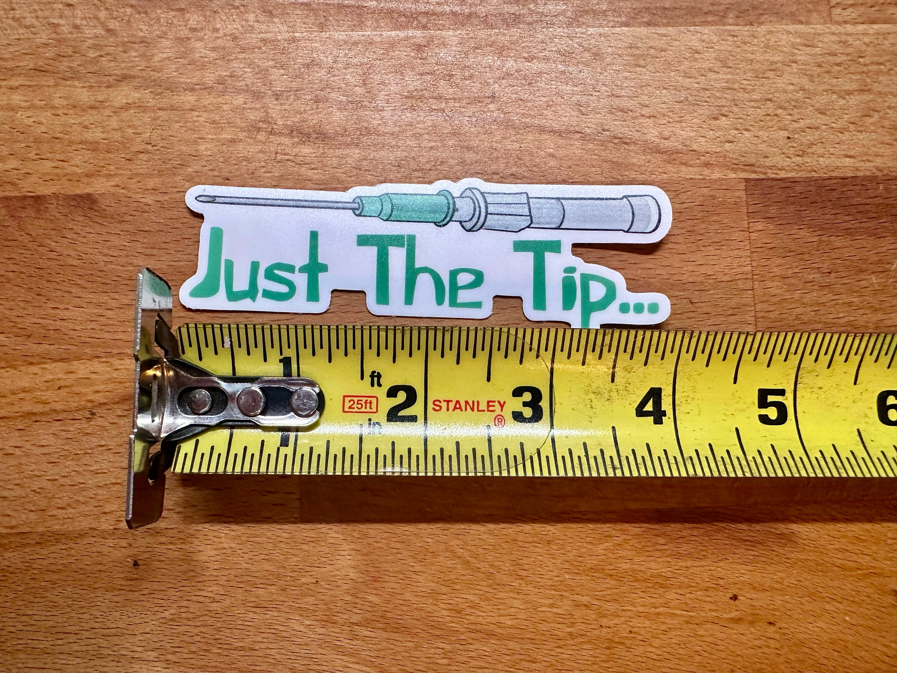 Just the Tip IV Catheter | Water Bottle Stickers | Paramedic, First ...