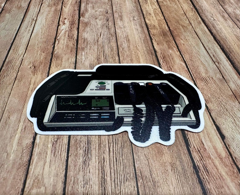 EMS Monitor Sticker Water Bottle Stickers Paramedic, First Responder ...