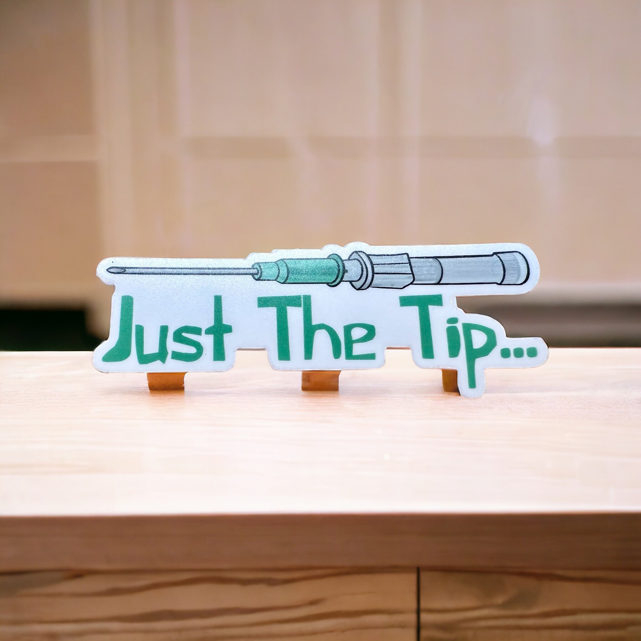 Just the Tip IV Catheter | Water Bottle Stickers | Paramedic, First ...