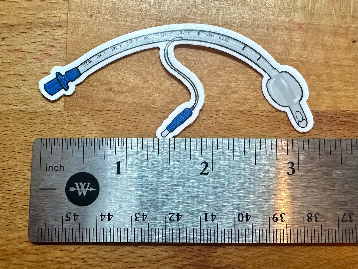 Respiratory Airway 5 Stickers Bundle Water Bottle Stickers Paramedic ...