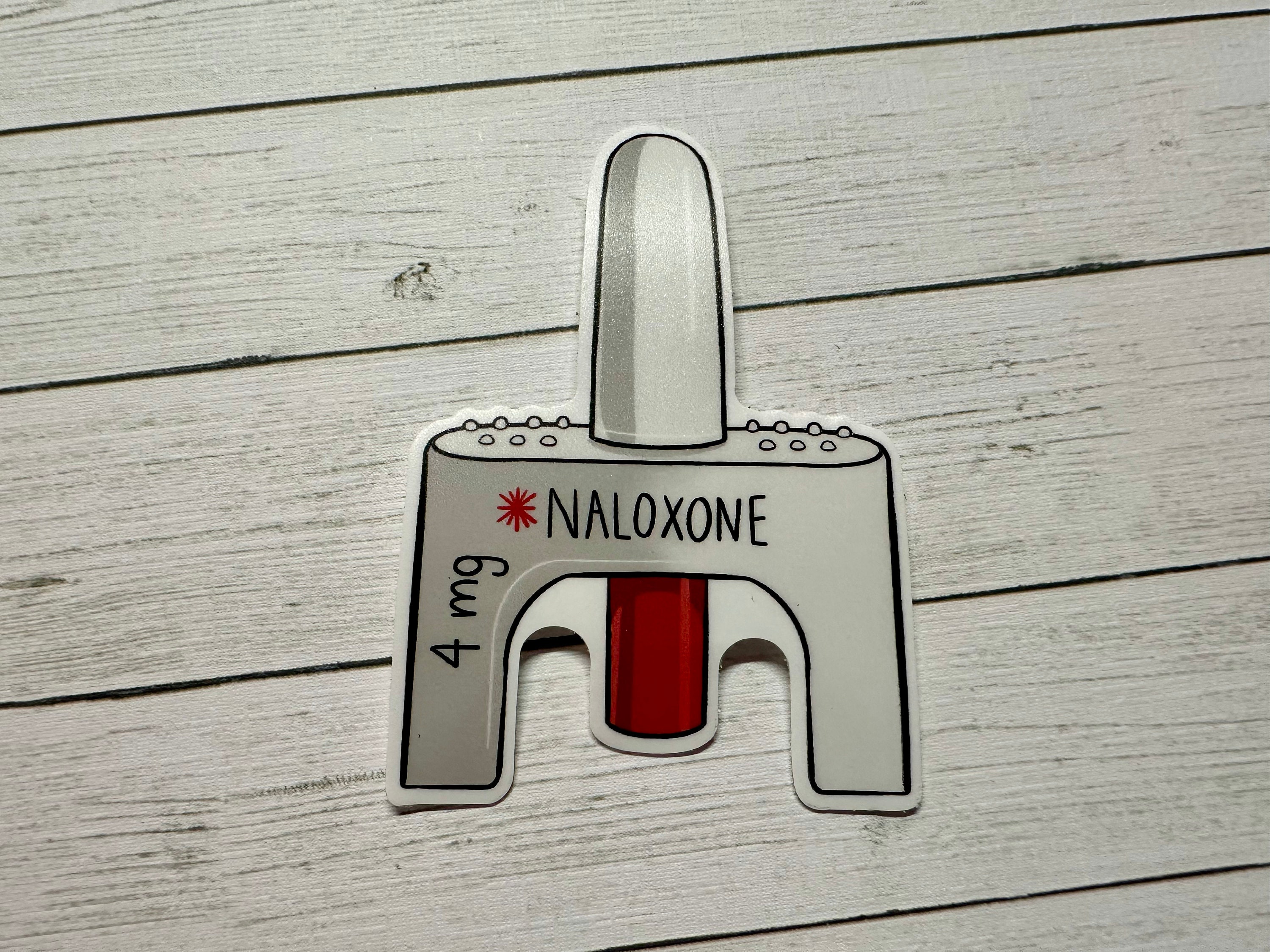 Naloxone | Water Bottle Stickers | Paramedic, First Responder, RT ...