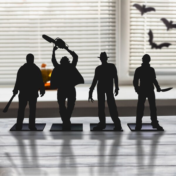 Horror Shadow Figures - Etsy