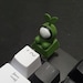 Artisan Custom Keycaps Keyboard Among Us Green Character Game ...