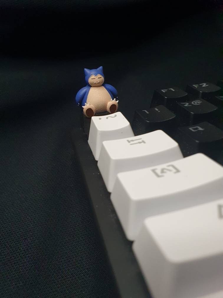Artisan Custom Keycaps Keyboard Snorlax Pokemon Pikachu Mechanical ...