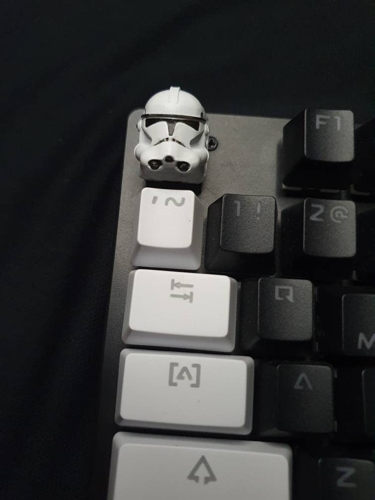 Artisan Custom Keycaps Keyboard Star Wars Clone Trooper Phase - Etsy