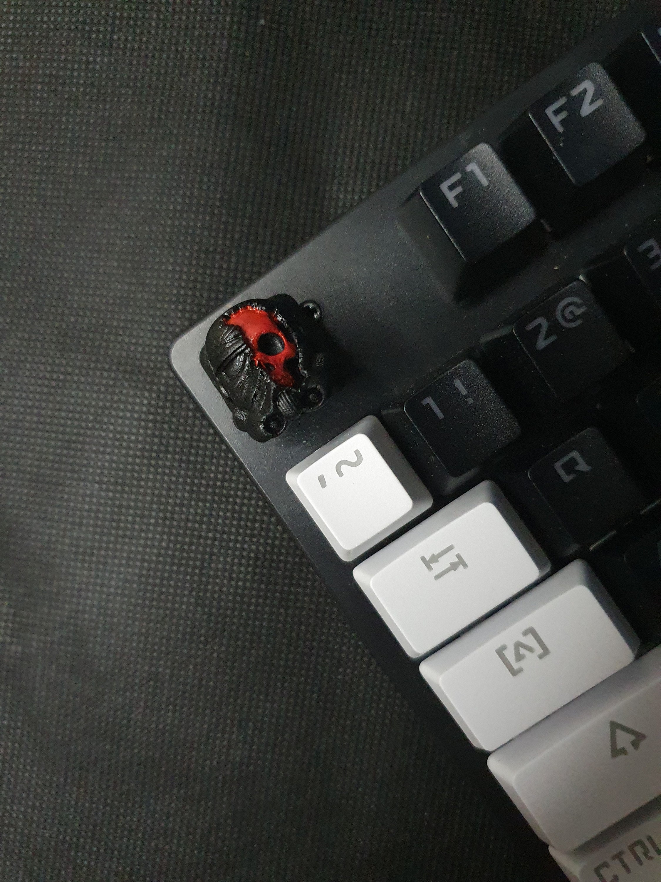 Artisan Custom Keycaps Keyboard Star Wars Black Stormtrooper Skull ...
