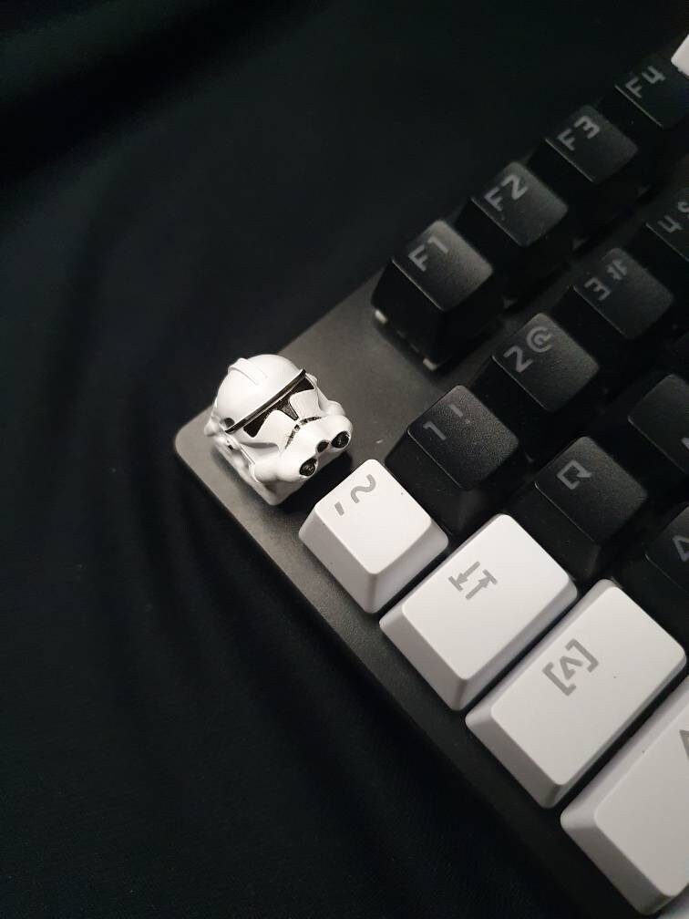 Artisan Custom Keycaps Keyboard Star Wars Clone Trooper Phase - Etsy