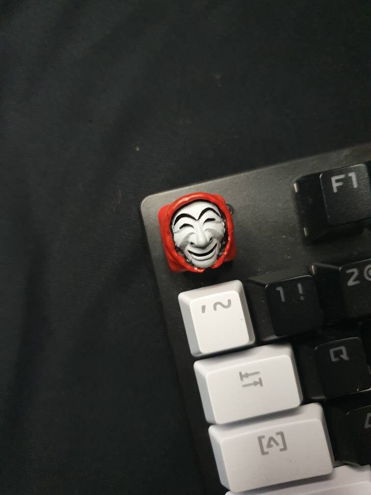 Artisan Custom Keycaps Keyboard Money Heist Korea Joint - Etsy