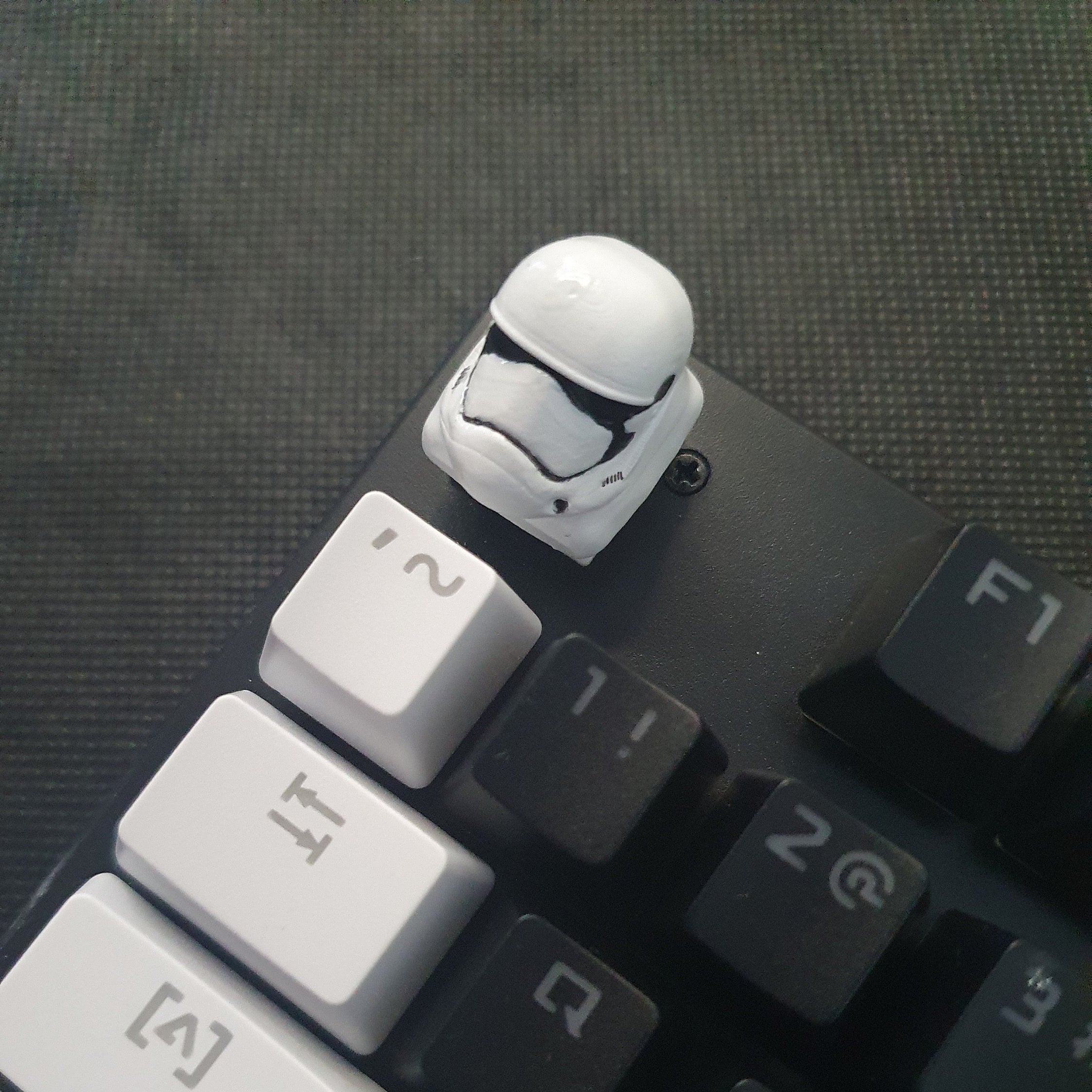 Artisan Custom Keycaps Keyboard Star Wars Black White First Order ...