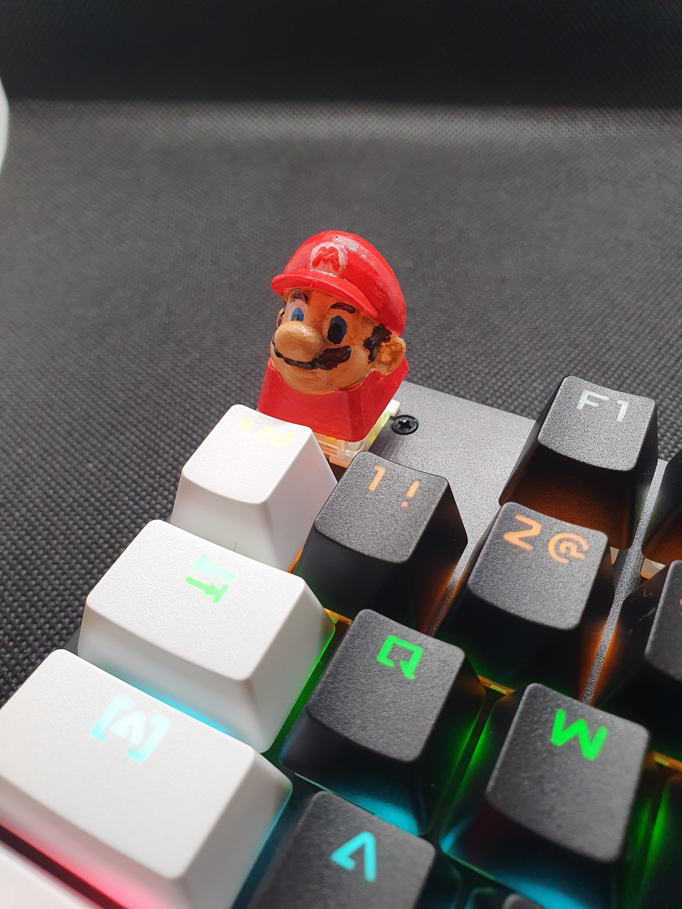 Artisan Custom Keycaps Keyboard Super Mario Nintendo Mush Room - Etsy