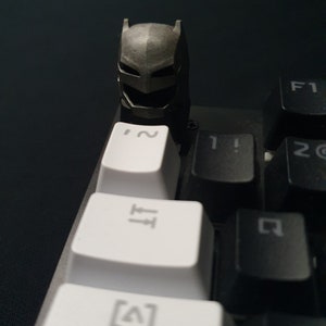 Artisan Custom Keycaps Keyboard Helmet Battman Mechanical Switches - Etsy
