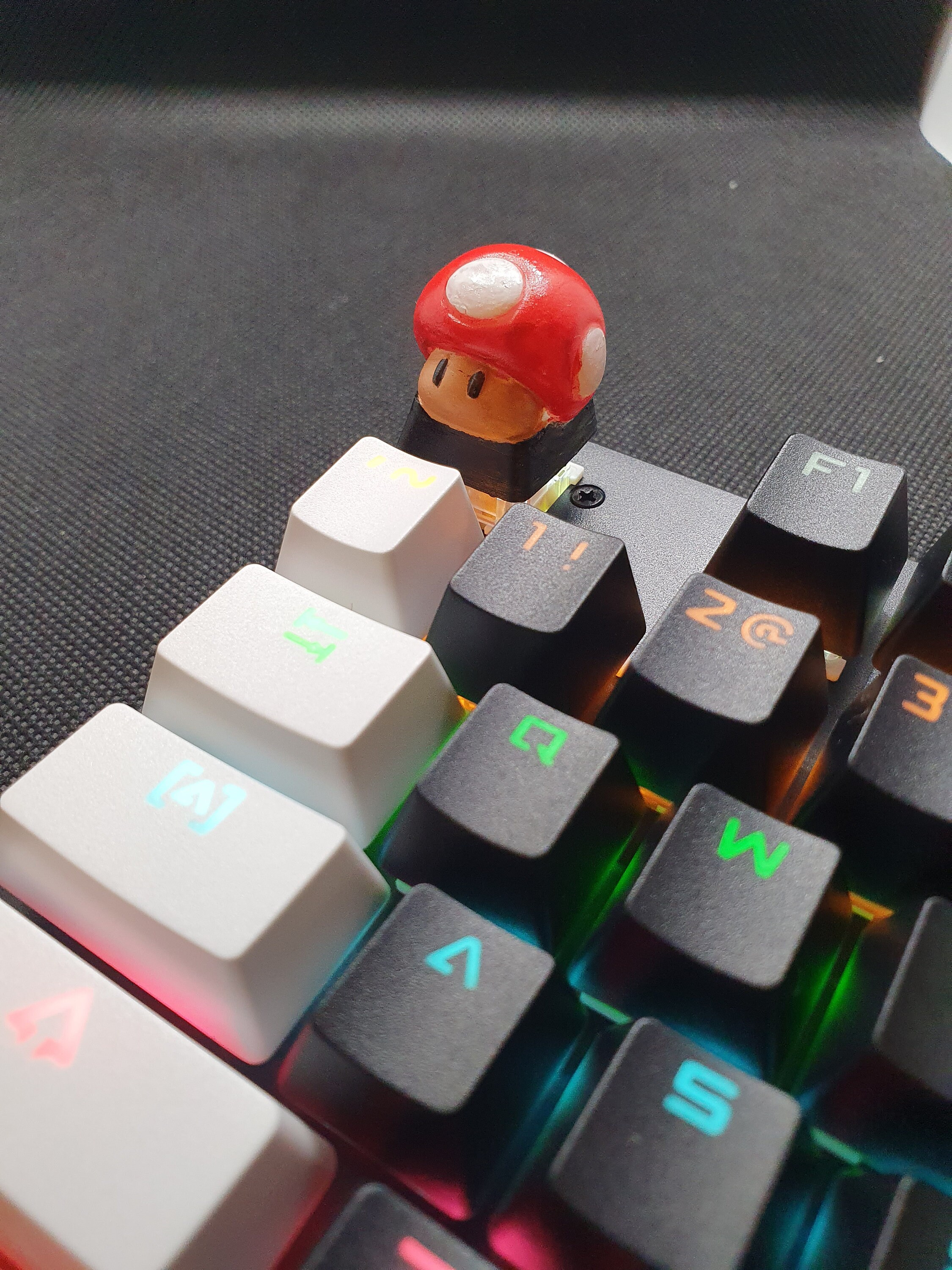 Artisan Custom Keycaps Keyboard Super Mario Nintendo Mush Room - Etsy