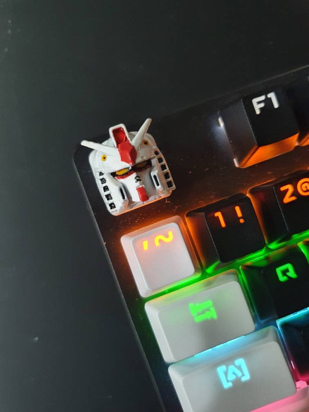 Artisan Custom Keycaps Gundam RX-78 Ver.02 Head Mechanical Keyboard ...