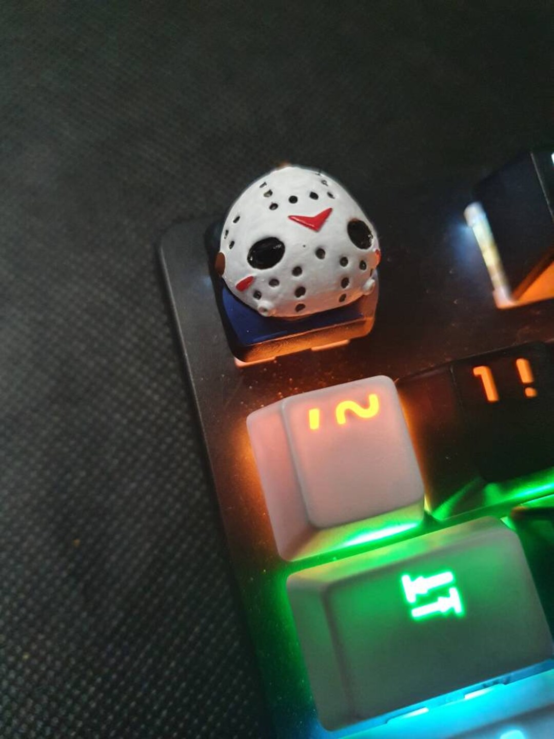 Artisan Custom Keycaps Keyboard Jason Voorhees Friday the 13th ...